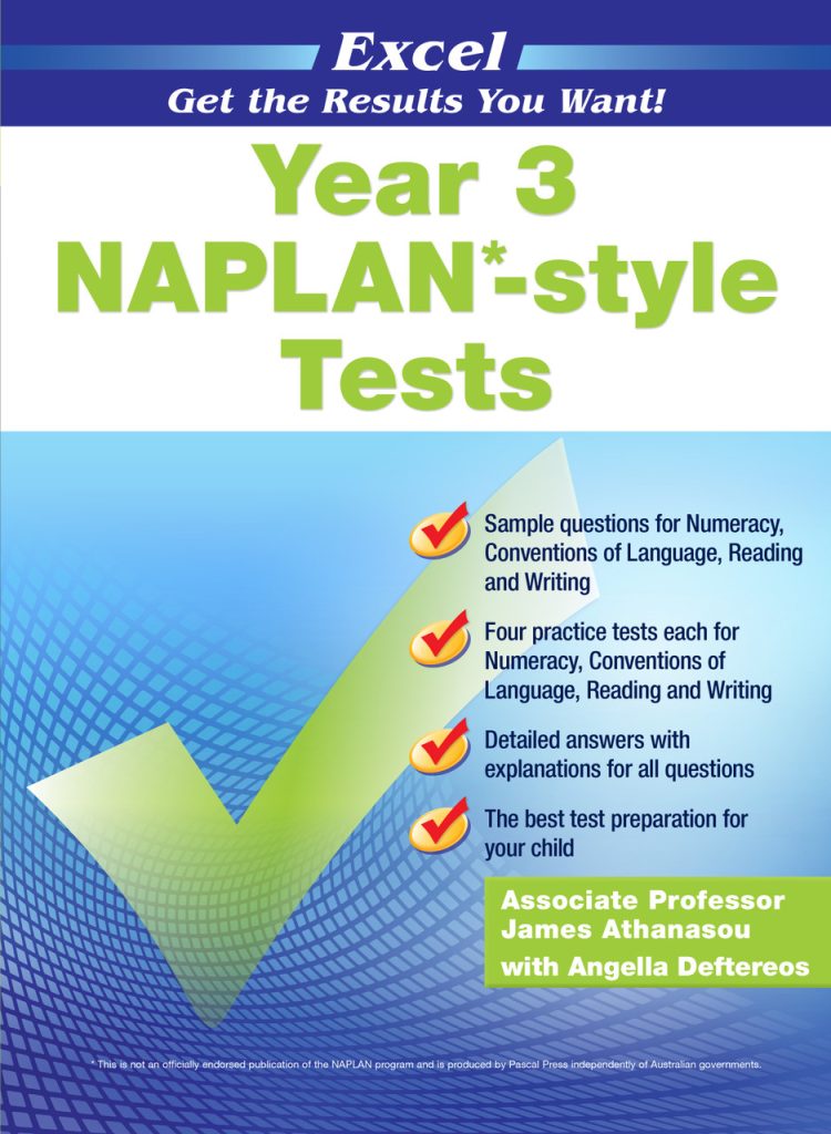 Excel – Year 3 NAPLAN*-style Tests – Uncle Shah Education